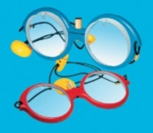 Yoked rotating prism goggle for children, 10 pdpt | Gafas con prismas ...