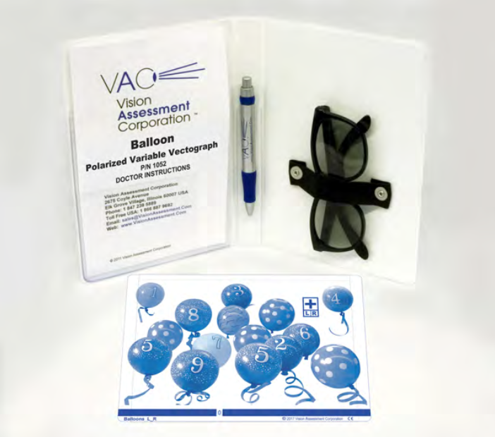 Fusionstrainer variabel polarisiert "Ballon" (Vectogram ...