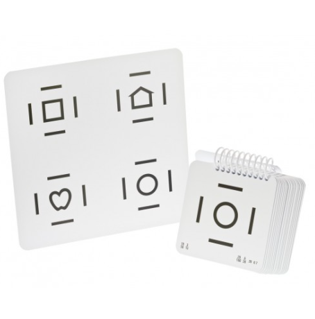 LEA distance test, book with Crowding (3m) | Visual Acuity (Distance ...