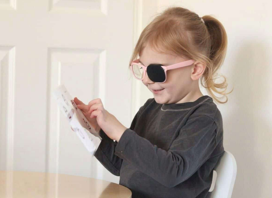 Optishield occluder for glasses (black) | Trial Lens Sets | Test ...