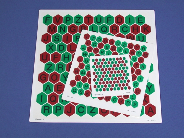 Antisuppression charts red green VTE (set with 16 charts | Anti ...