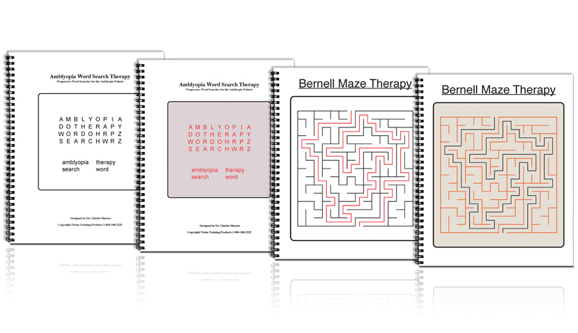 Workbooks Activity/Therapy Set, 4 books | Anti Suppression | Vision ...