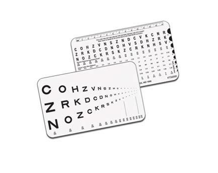 Runge Pocket Size Near Vision card | VISUS webshop for eye care
