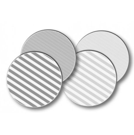 Lea Contrast Grating test, 4 charts | Contrast Sensitivity | Screening ...