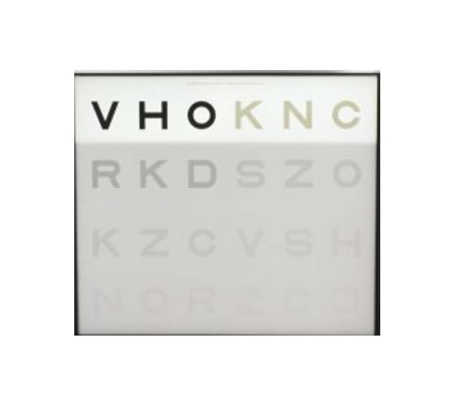 CSV1000 chart "CSV-1000LV" | Contrast Sensitivity | Screening | VISUS ...