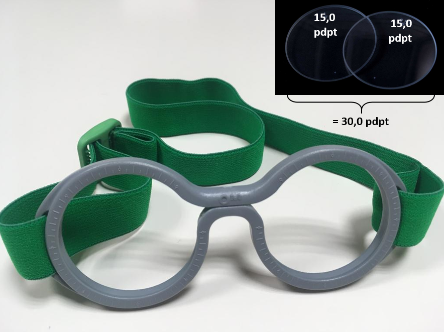 Yoked prism goggle (2 x 15 pdpt) | Yoked Prism Goggles | Vision ...