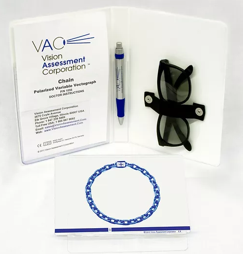 Vectograph, variable, polarized "Chain" (Vectogram) | Base-in Base-out ...