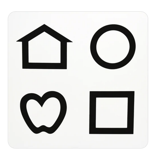 Replacement answer chart for LEA-Tests | Visual Acuity (Near) for ...