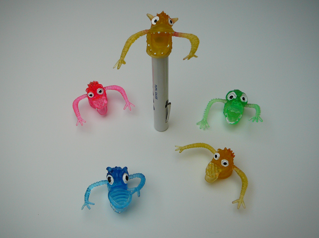 Fixation figures (12 pieces), monster | Fixations Objects | Screening ...